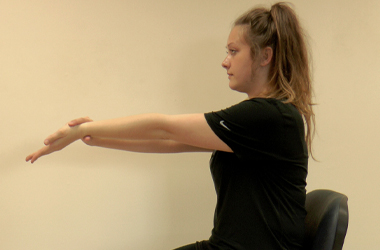 Golfer’s elbow stretch - South Tees Hospitals NHS Foundation Trust