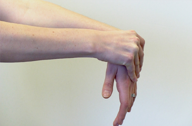 Wrist extensor stretch - South Tees Hospitals NHS Foundation Trust