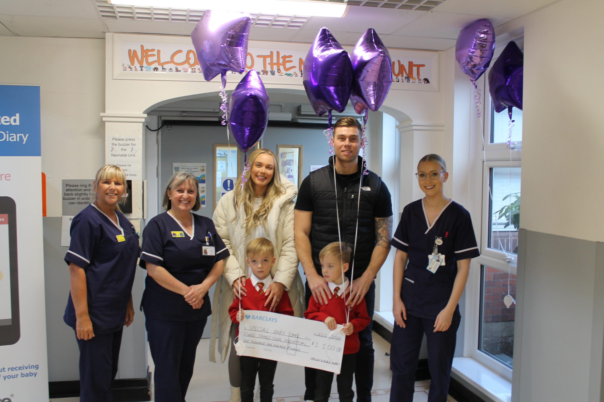 Twins tackle Roseberry Topping for neonatal unit - South Tees Hospitals ...