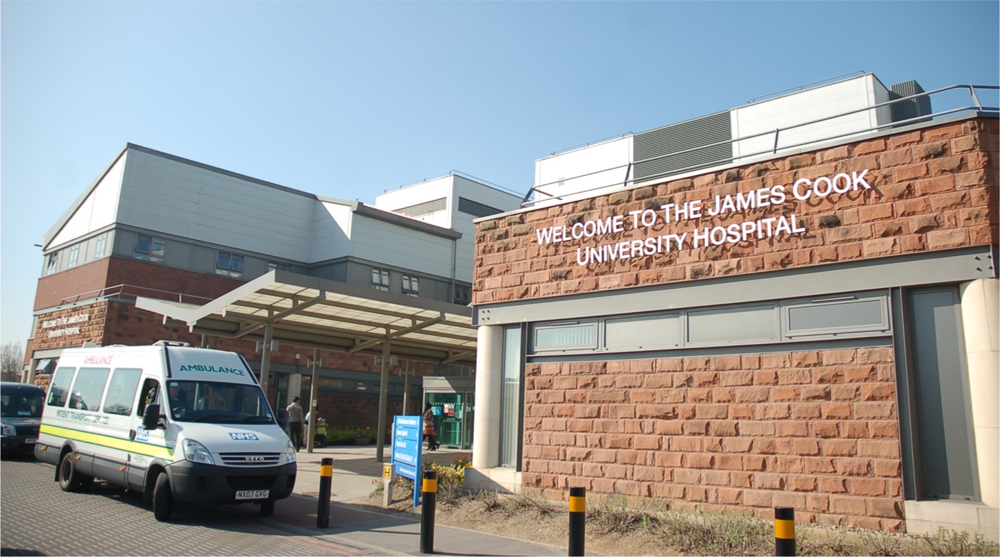 The James Cook University Hospital South Tees Hospitals NHS