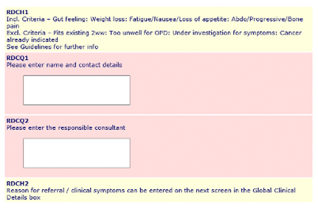 Rapid Diagnostic Centre Serious Non-specific Symptoms (RDC SNSS ...