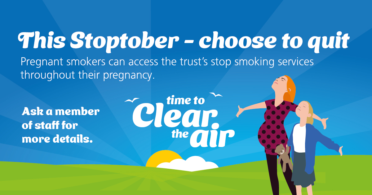 Staff encouraging patients to quit smoking this Stoptober - South Tees ...
