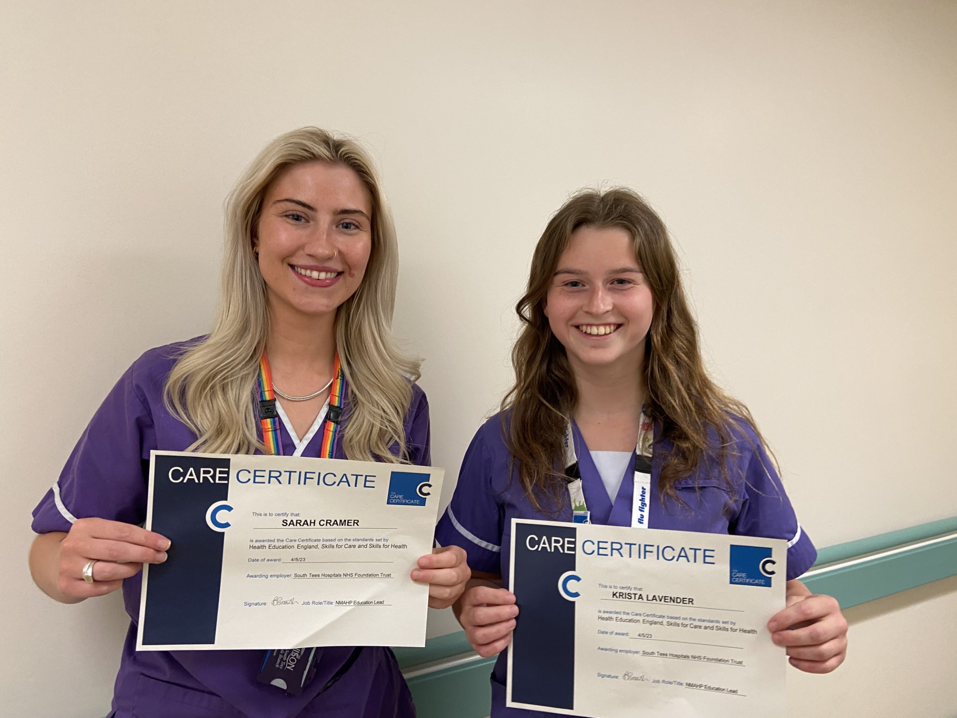 Education and practice development celebrates 100th Care Certificate ...