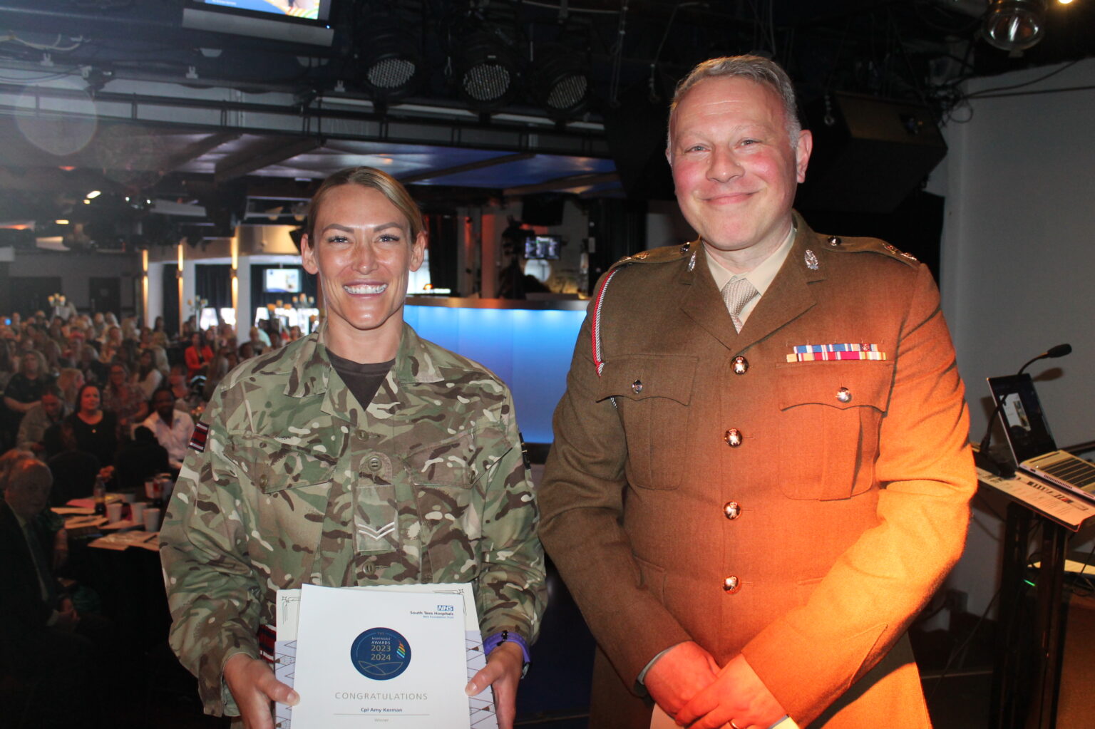 Teesside nightingales celebrated at prestigious event - South Tees ...