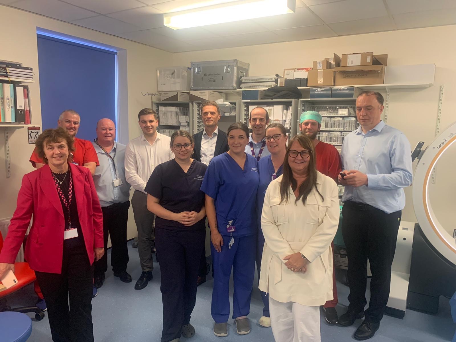 NHS Confederation visit - South Tees Hospitals NHS Foundation Trust