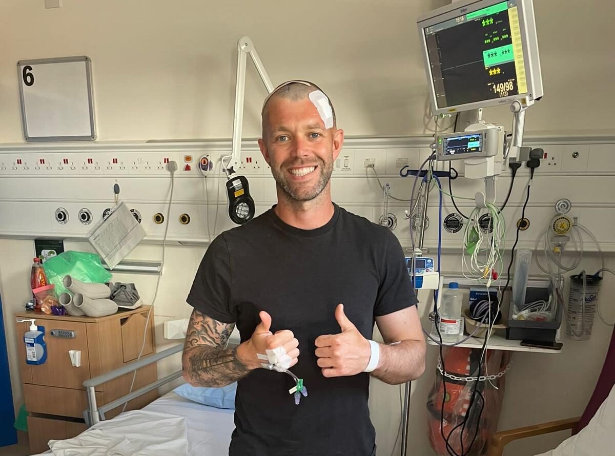 Brain tumour dad raises thousands for hospital charity - South Tees ...