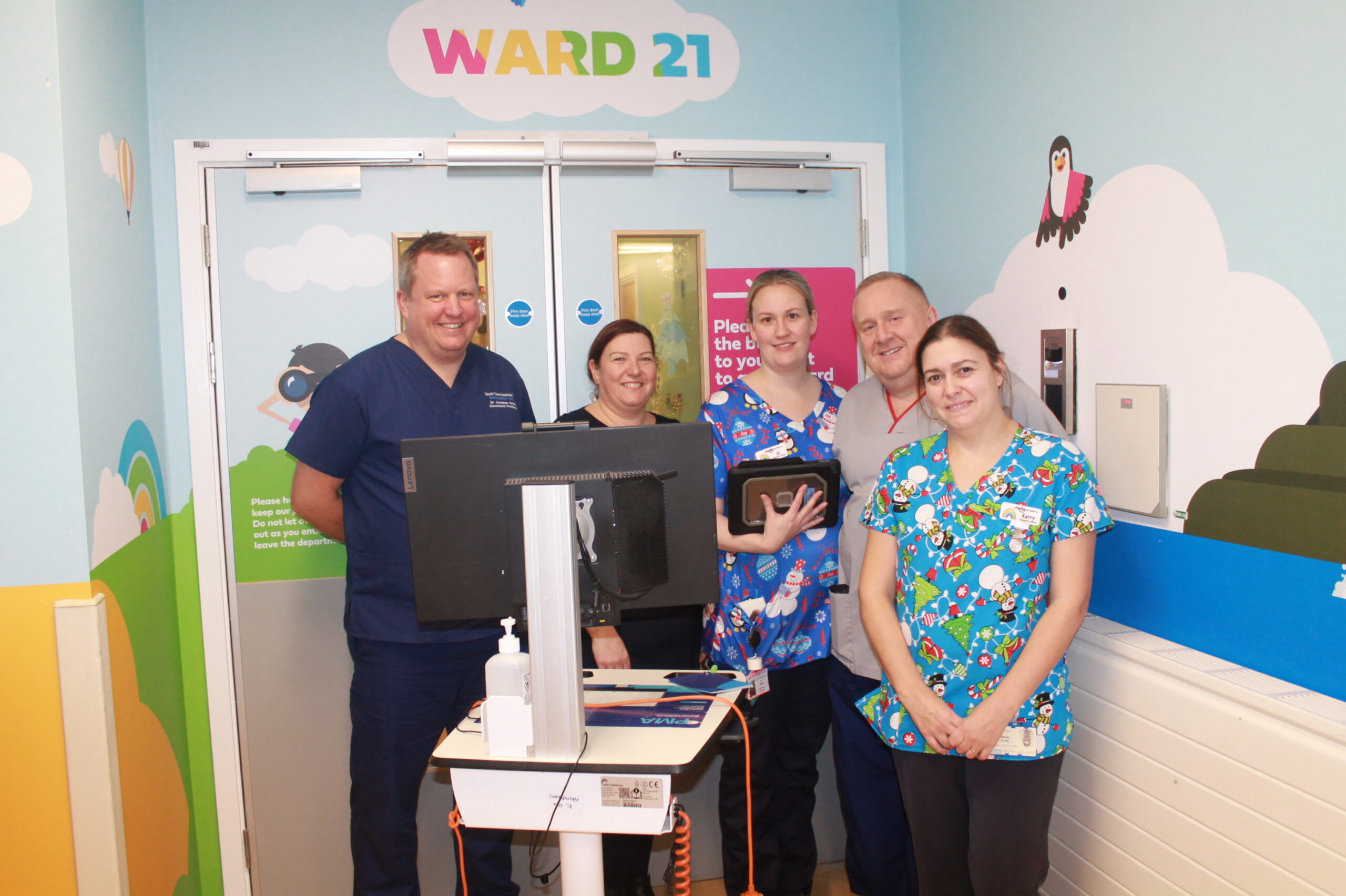 First trust in the region to implement digital national paediatric ...