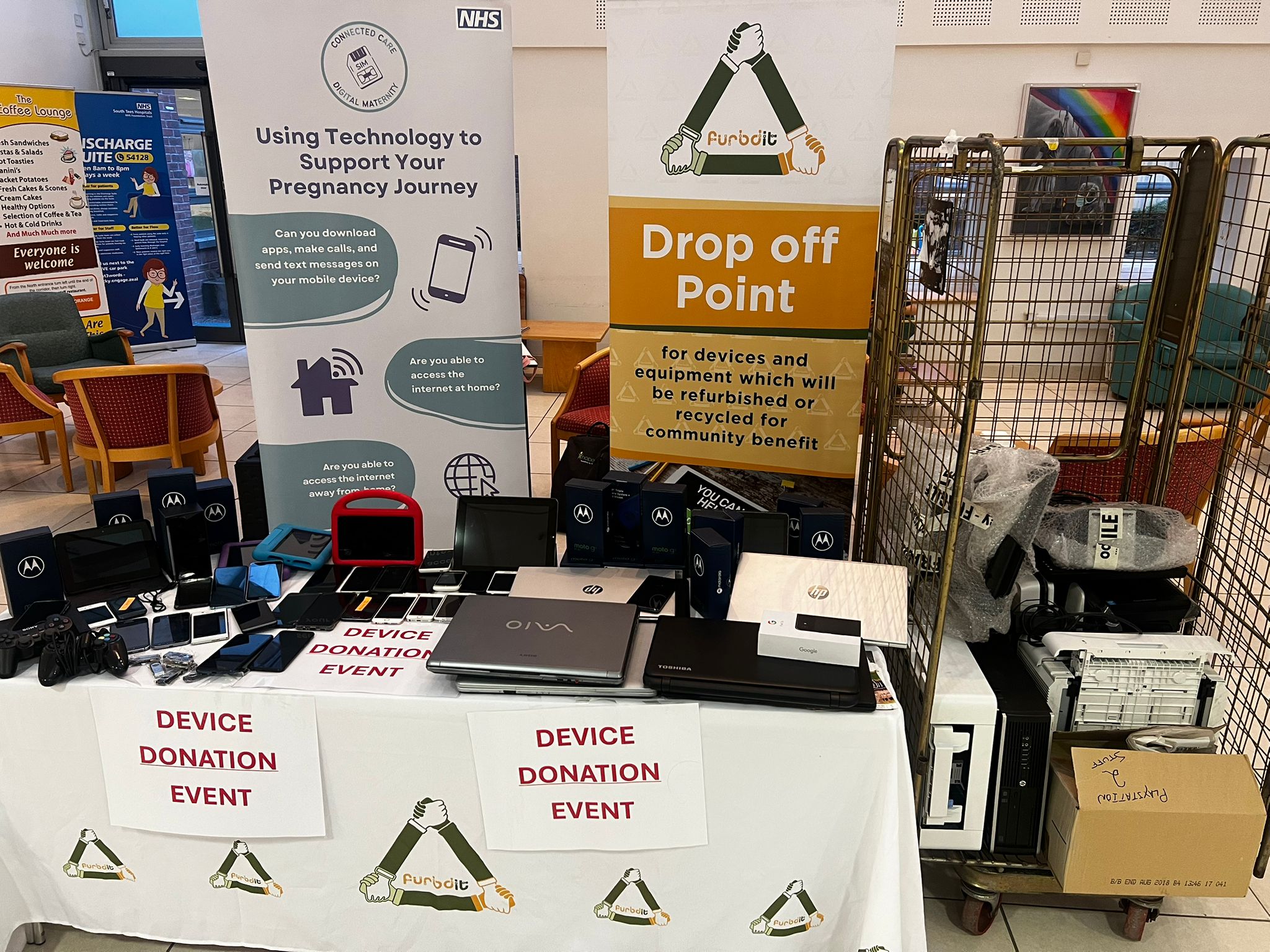 Teesside hospital celebrates success of digital donation events - South ...